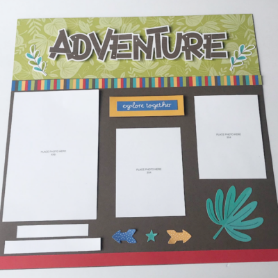 3 Easy Kids Scrapbook Pages (with Sketches) - Sunflower Paper Crafts