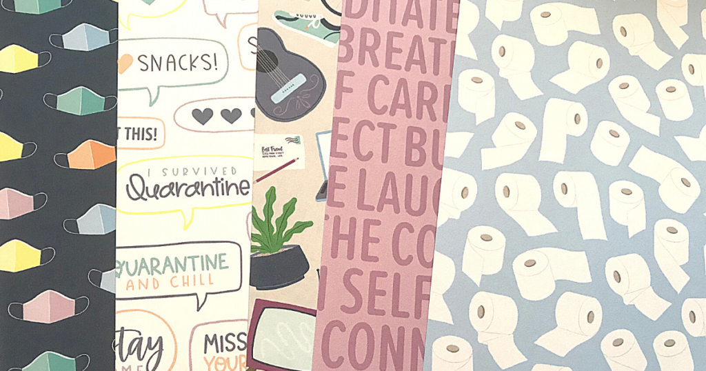 Quarantine Scrapbook Pages for 2020 - Sunflower Paper Crafts