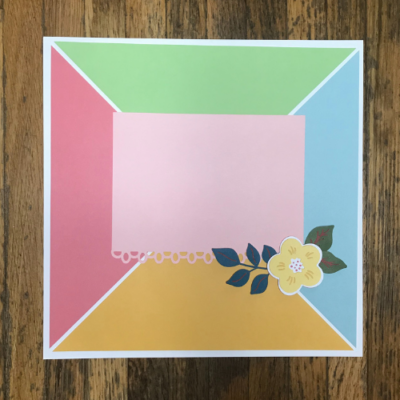 Cricut Spring Scrapbook Pages- Perfect for Easter - Sunflower Paper Crafts