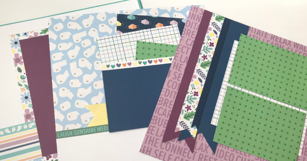 Quarantine Scrapbook Pages for 2020 - Sunflower Paper Crafts