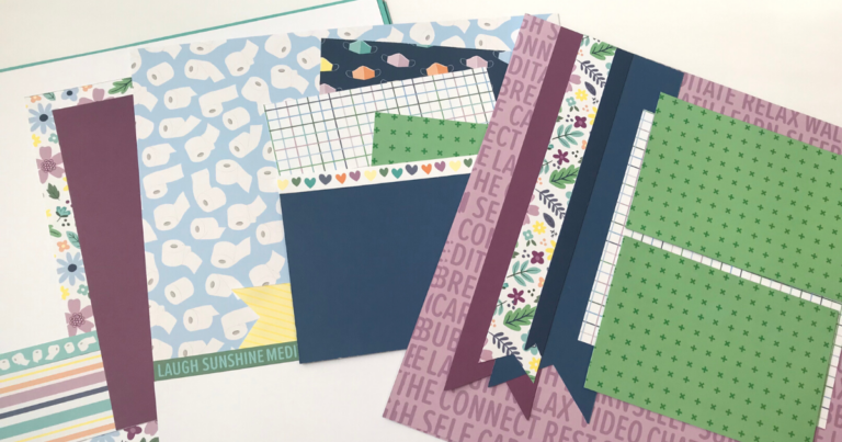 Quarantine Scrapbook Pages for 2020 - Sunflower Paper Crafts