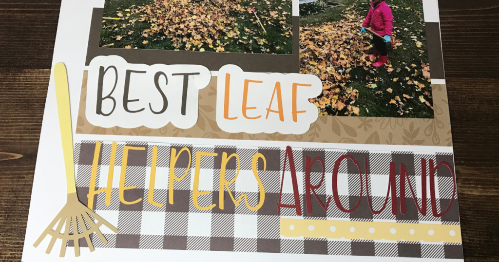 Scrapbook Titles with Cricut (How To Make) - Sunflower Paper Crafts
