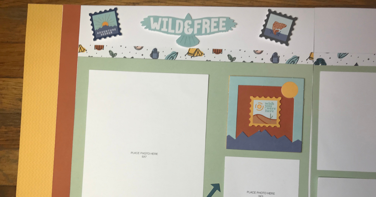 5 Fun Outdoor Scrapbook Pages - Sunflower Paper Crafts