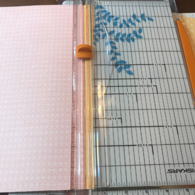 Simple Scrapbook Ideas Using Only 5 Pieces of Paper - Sunflower Paper ...