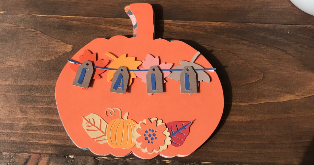 Mini Fall Scrapbook DIY | How to Create One - Sunflower Paper Crafts