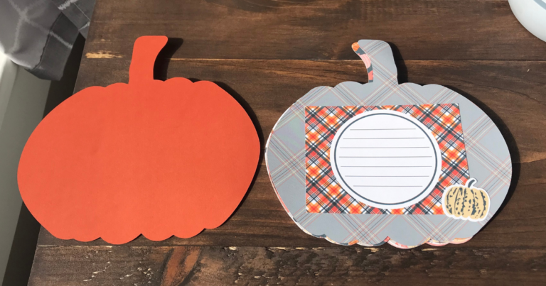 Mini Fall Scrapbook DIY | How to Create One - Sunflower Paper Crafts