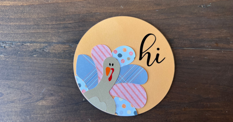Make this Incredibly Cute Cricut Thanksgiving Card in a few Minutes ...